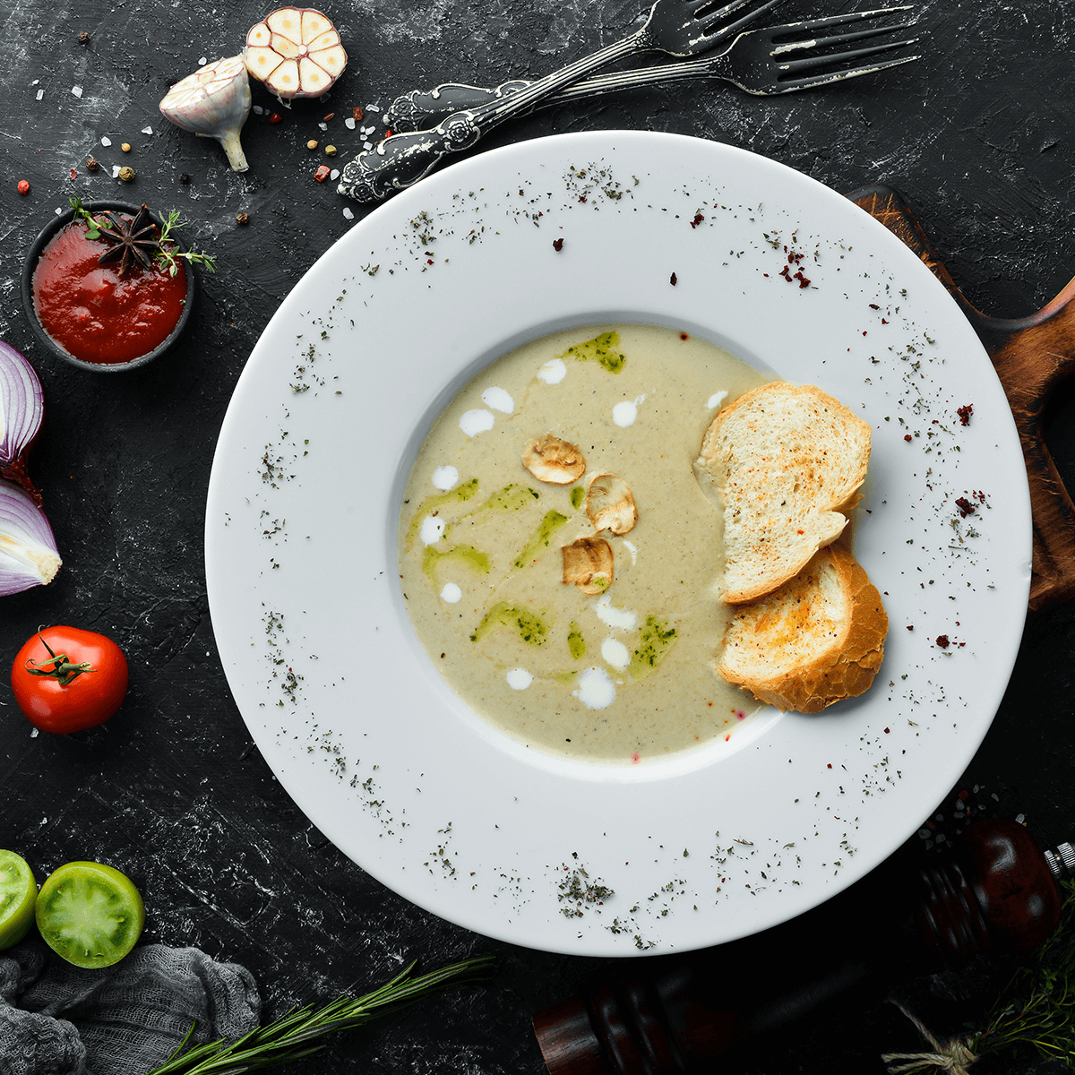 Potaž od povrća i pečuraka - Flora Foods
