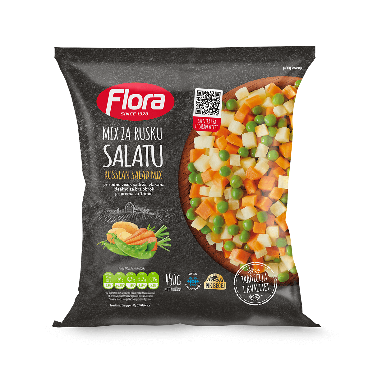 Russian salad mix - Flora Foods