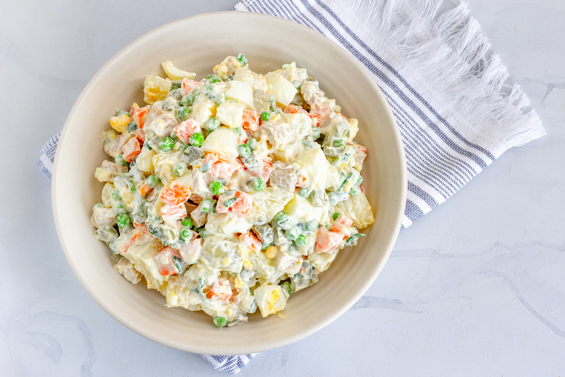 Brza ruska salata - Flora Foods