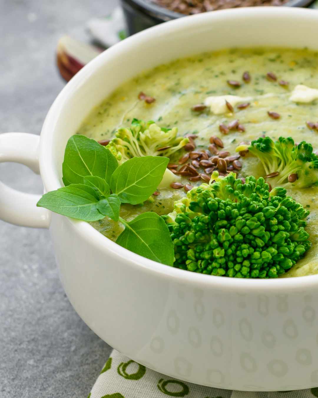 Zelena supa sa graškom i mentom - Flora Foods